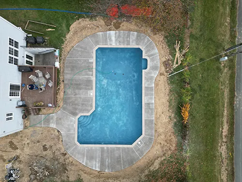 Install a New Custom Pool in Leesburg, Virginia